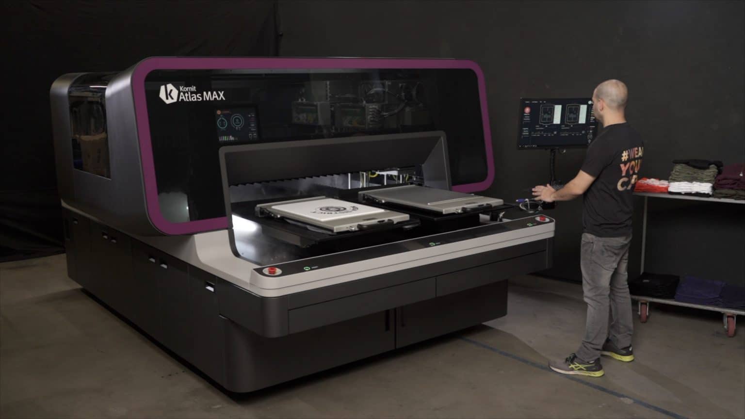 Kornit Atlas MAX | High-Volume Industrial DTG Printer