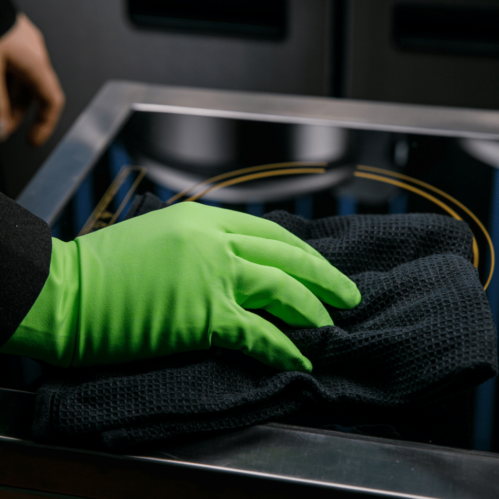 Nitrile Green Gloves - Ball & Doggett