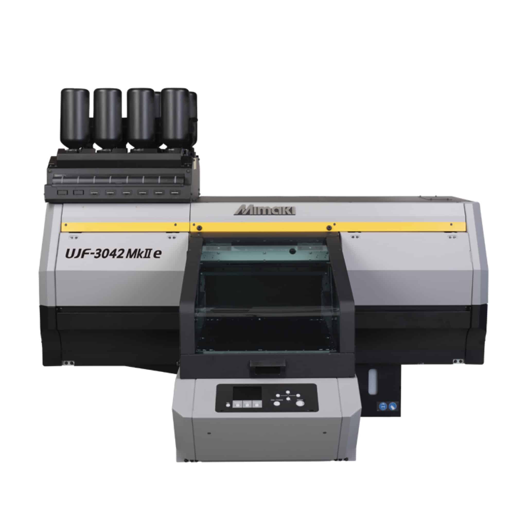 Mimaki UJF-3042MkII e | Compact Flatbed UV Inkjet Printer